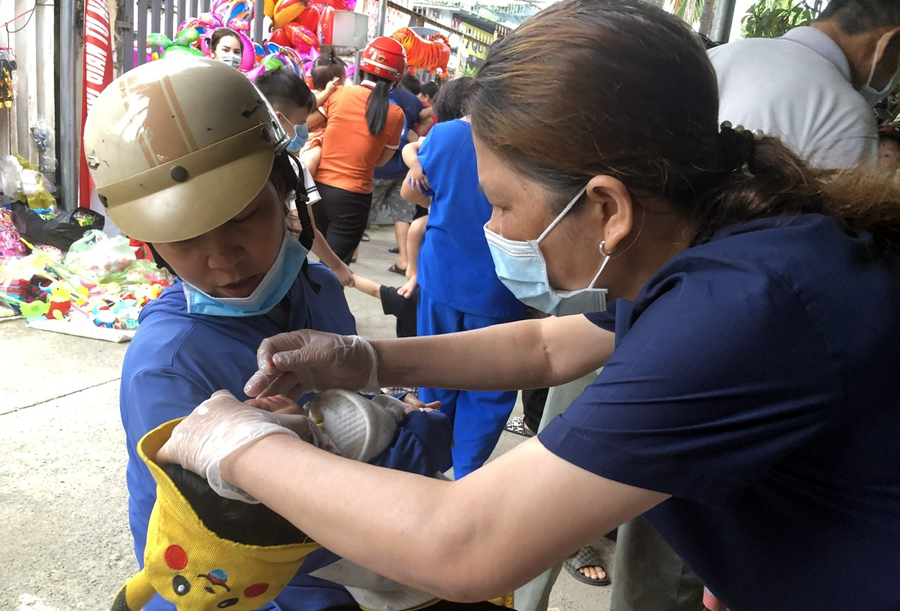 Dự kiến có khoảng 125 ngàn trẻ uống Vitamin A đợt 2/2023